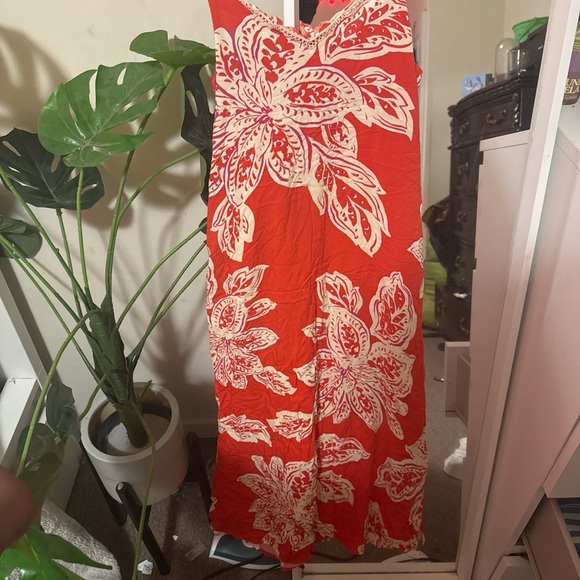 Primark | Dresses | Primark Red And White Floral Dress | Poshmark